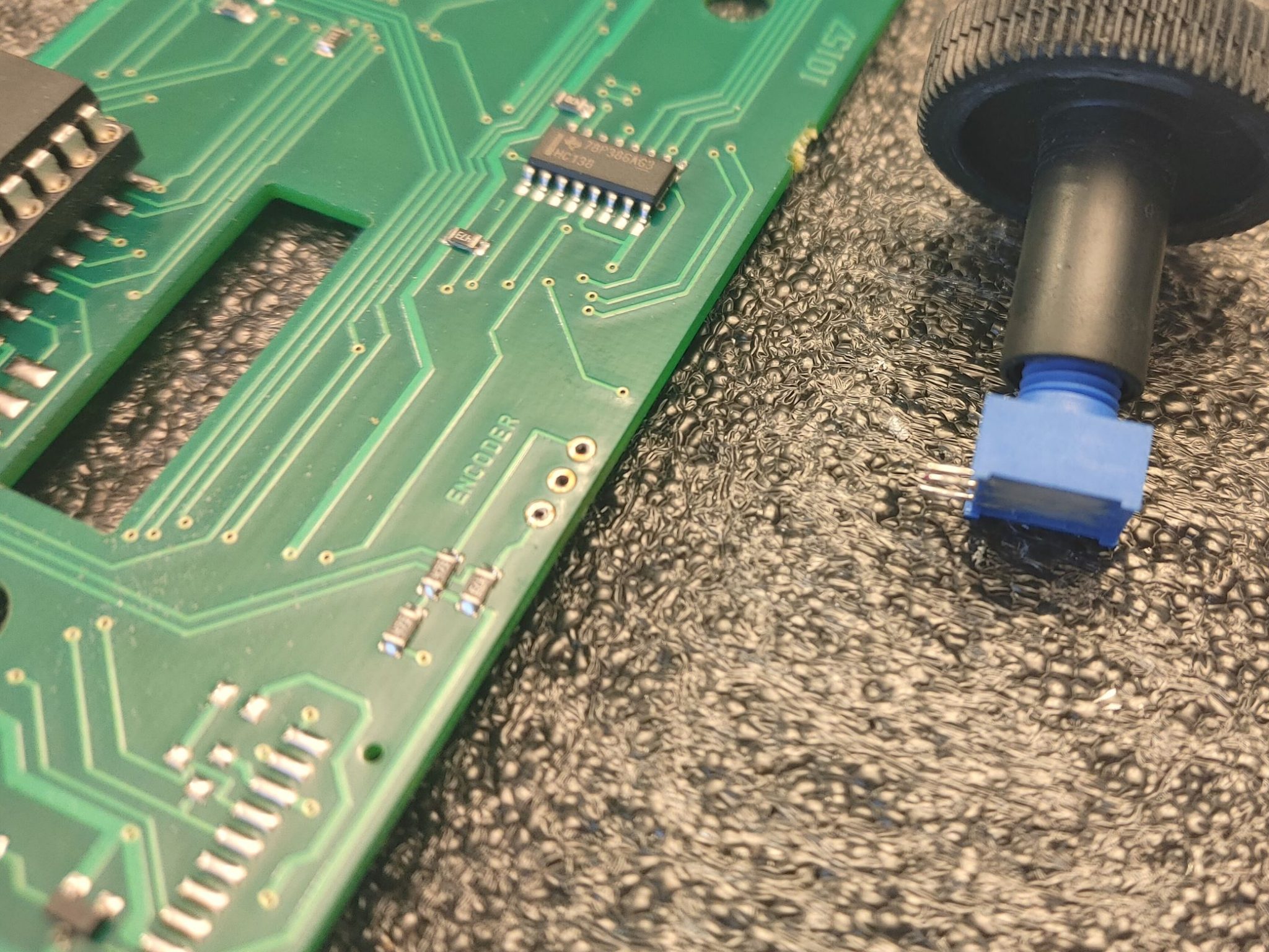 NCE Power Cab thumb wheel encoder repair - Northwest Sisu